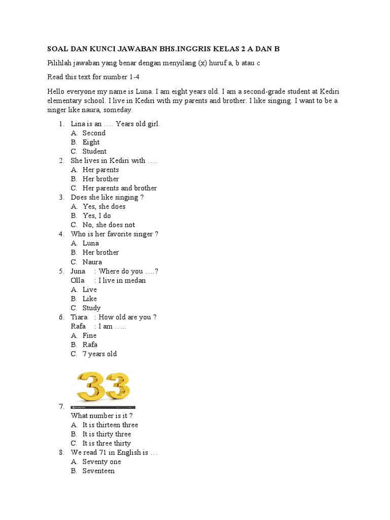 Kumpulan Soal Soal Uas Bhs Inggris Kls X 2023 Pdf - EmriDev