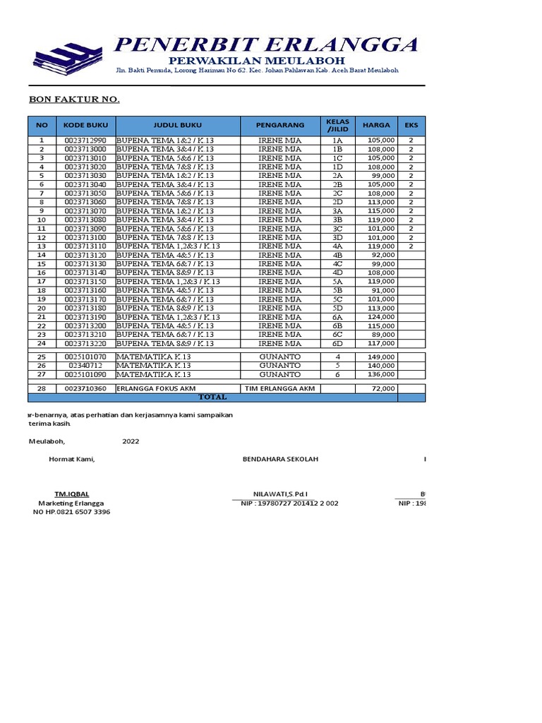Katalog Buku Erlangga 2025 | PDF