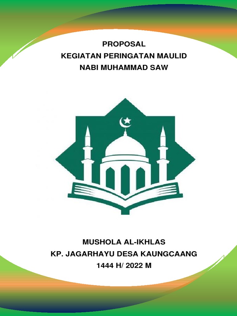 Proposal Maulid Nabi | PDF