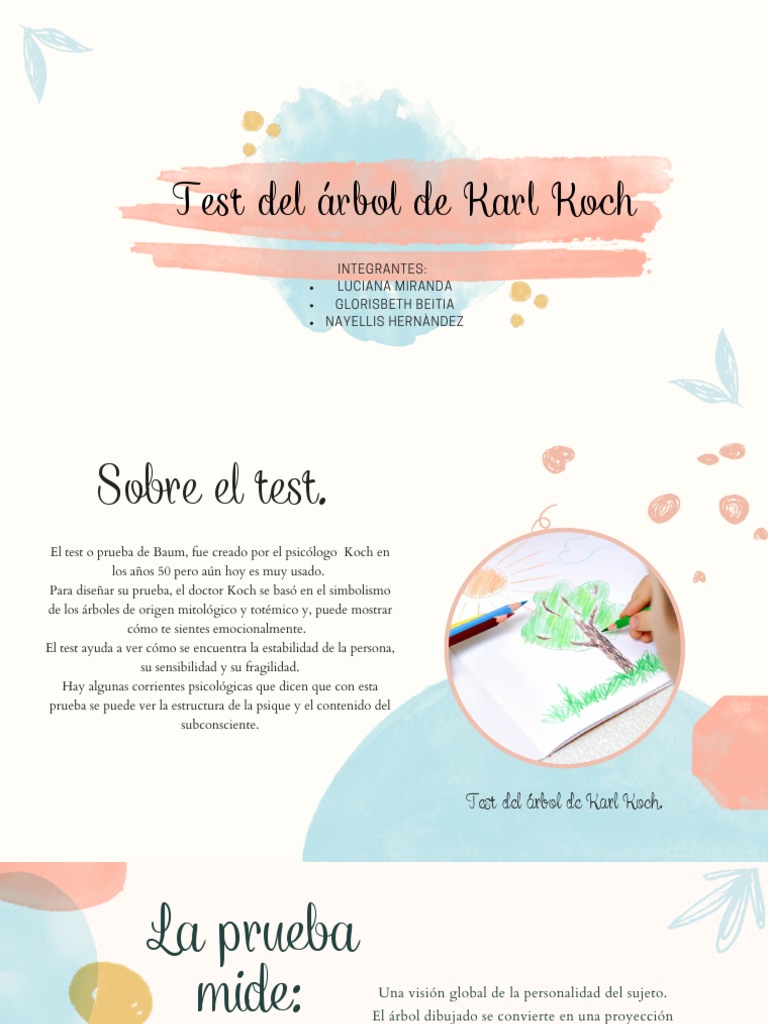Test Del Arbol de Karl Koch | PDF | Mente inconsciente | Cognición