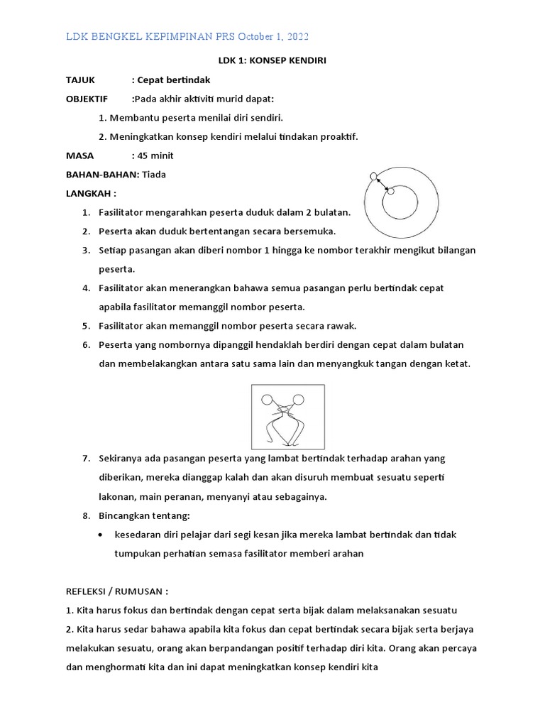 LDK Konsep Kendiri | PDF | Karier & Perkembangan | Pengembangan Diri