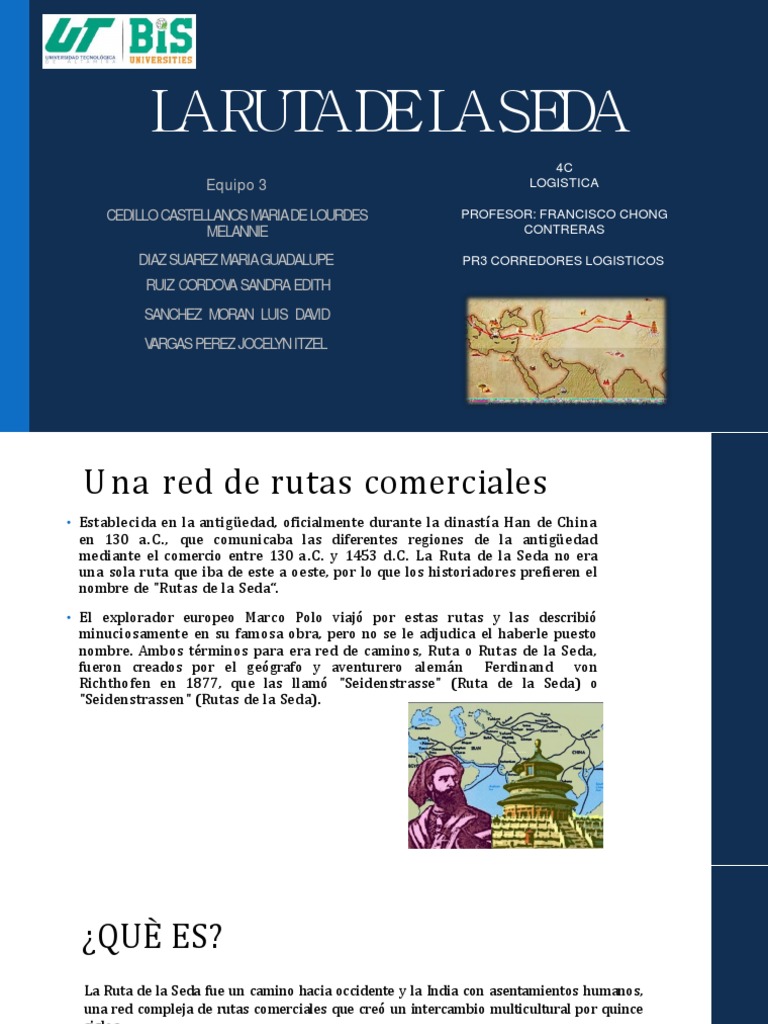 La Ruta de la Seda: Historia y Legado | PDF | Ruta de la Seda | China