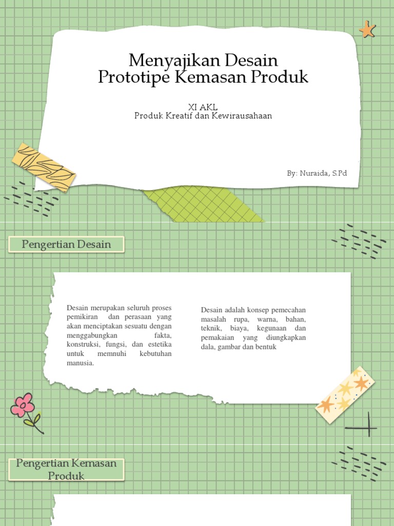 Desain Prototipe Kemasan Produk | PDF