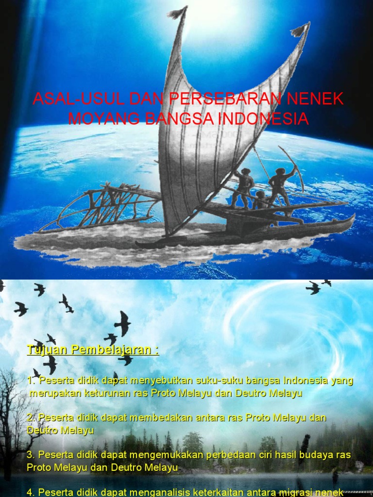 Asal Usul Nenek Moyang Bangsa Indonesia | PDF