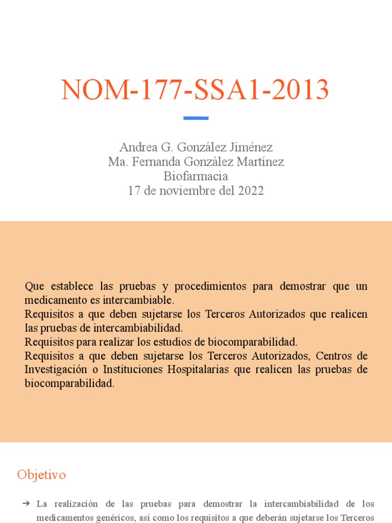 Nom 177 Ssa1 2013 | PDF | Medicamentos con receta | Farmacocinética