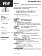 CV of Arsalan | PDF | Civil Engineering | Engineering
