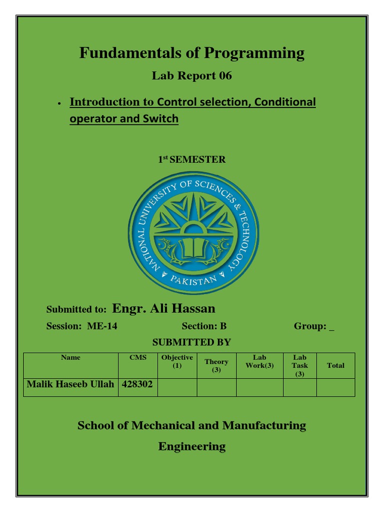 Assignment No 6 | PDF | Computer Programming | Software Engineering Assignment No 6 | PDF | Computer Programming | Software Engineering