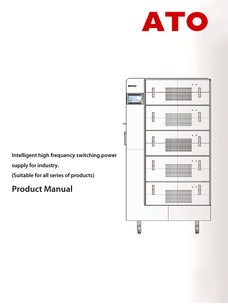 Plating Rectifier Power Supply User Manual | PDF | Rectifier | Power ...