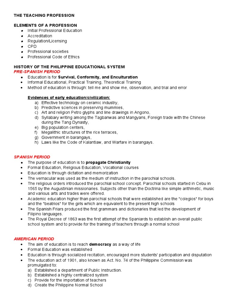 Teaching Profession | PDF | Schools | Teachers