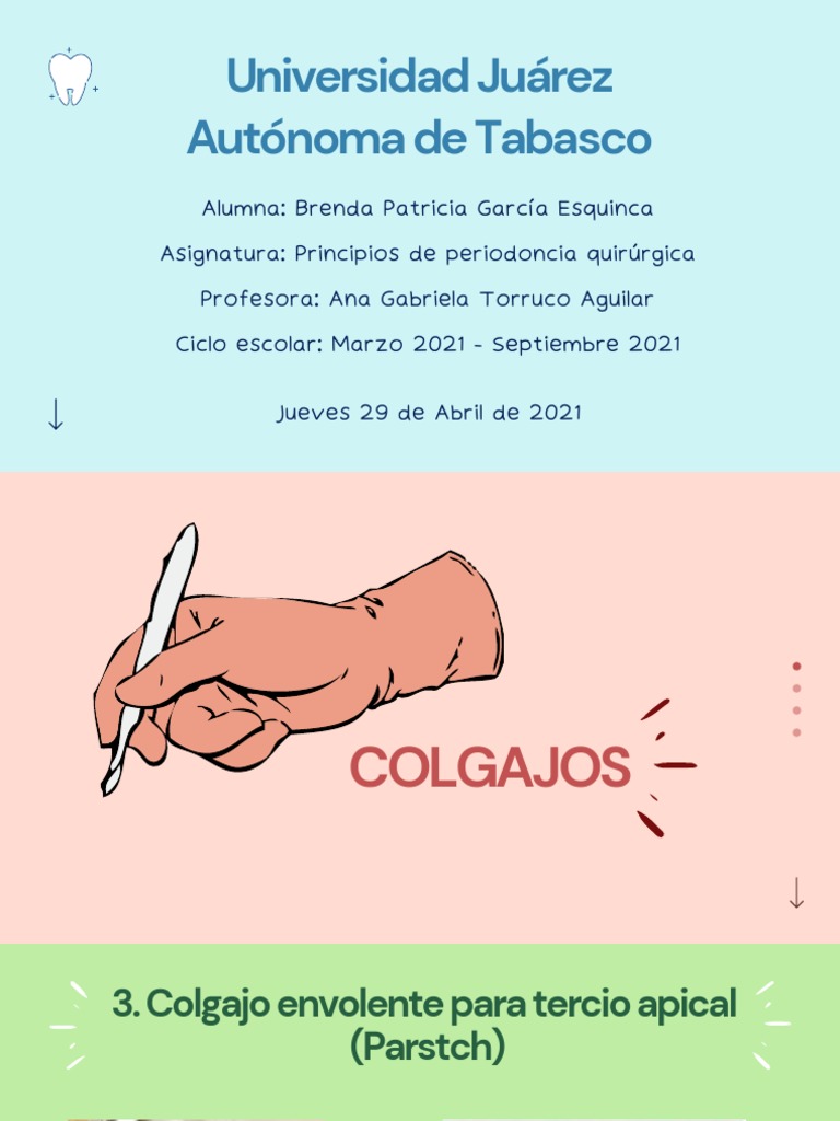 Colgajos | PDF | Ramas de Odontología | Odontología