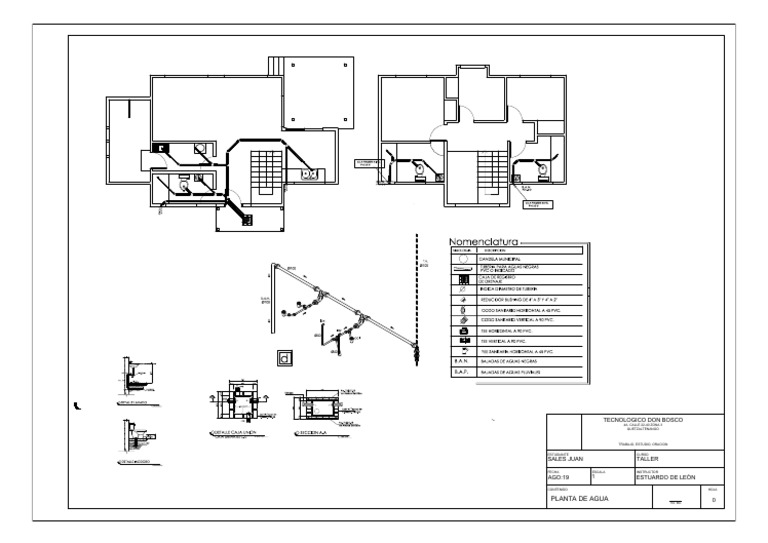 Planta de Instalacion de Drenajes-Layout1 | PDF | Plantas | Botánica