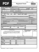 Bir Form 0605 | PDF | Taxes | Payments