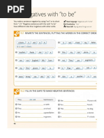 French Negation Practice Worksheet | PDF