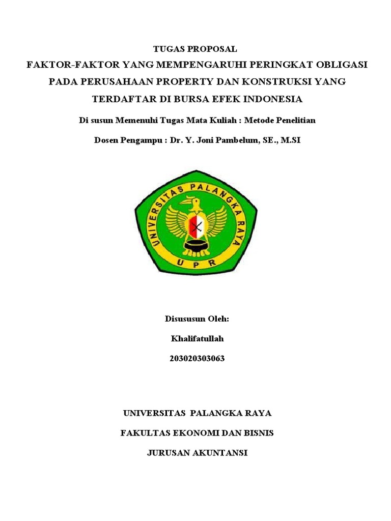 Khalifatullah 203020303063 Rancangan Proposal Skripsi Metode Penelitian ...