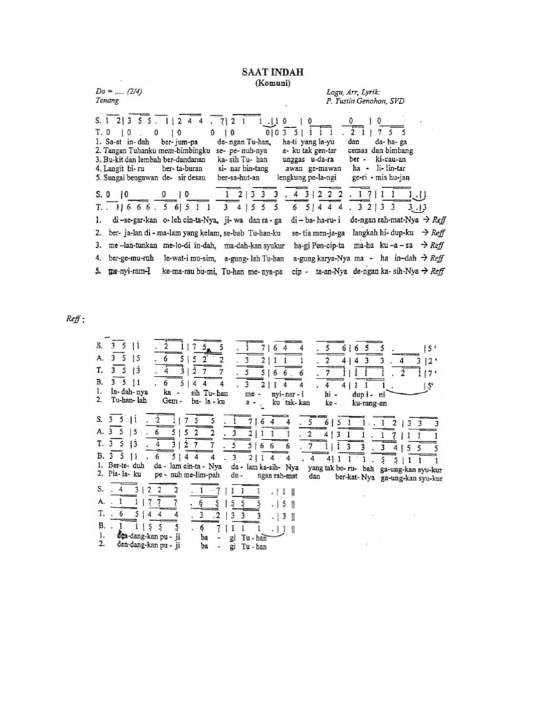Saat Indah (Komuni) | PDF