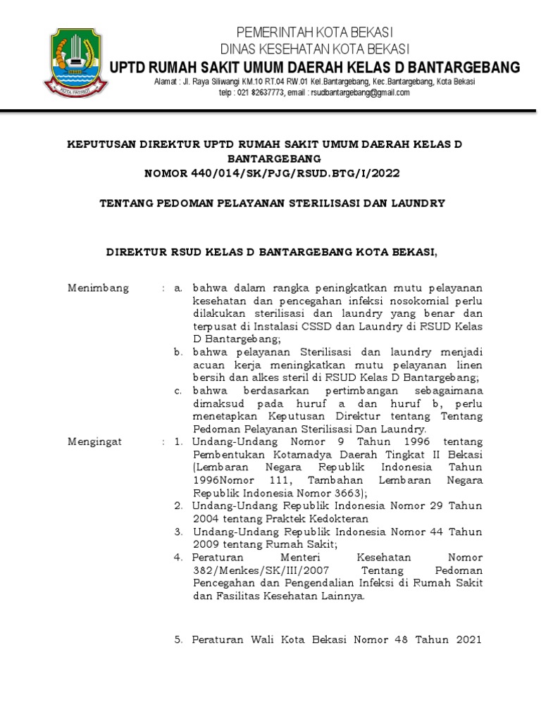 SK CSSD Dan Laundry | PDF