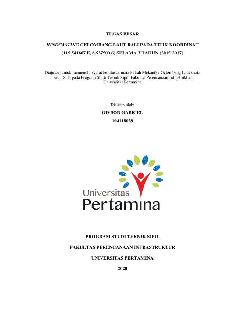 Hindcasting Gelombang Laut Bali 2015-2017 | PDF | Griya & Taman | Sains ...