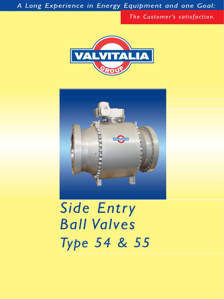 Valvitalia S.E. B.v.54 55 | PDF | Valve | Bearing (Mechanical)