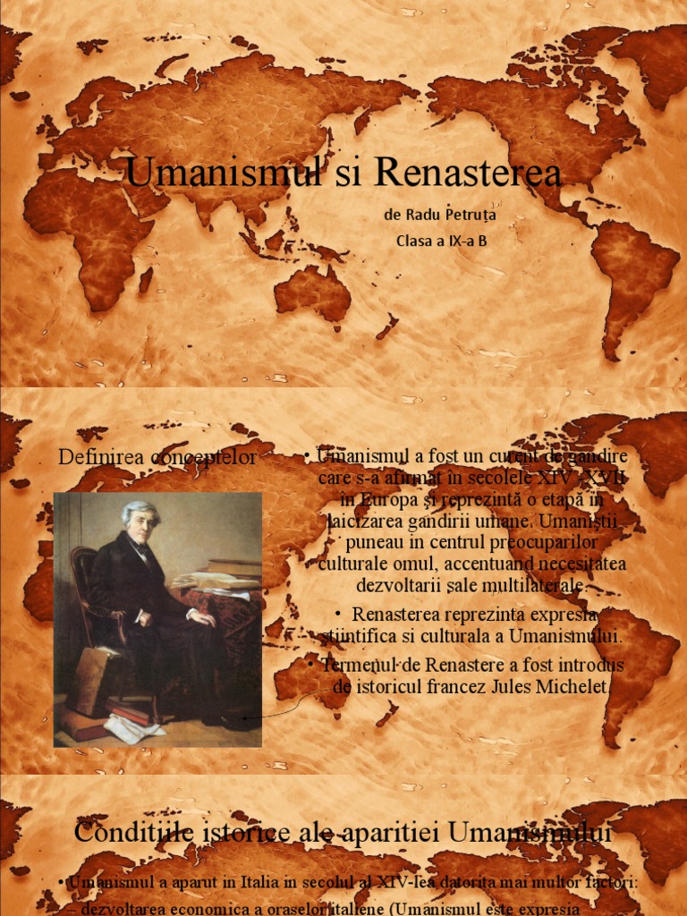 Umanismul Si Renasterea | PDF