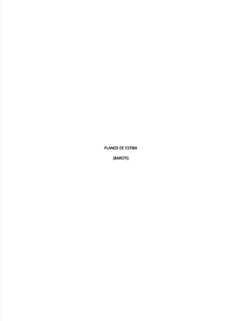 Procedimiento de Estiba Baroti | PDF