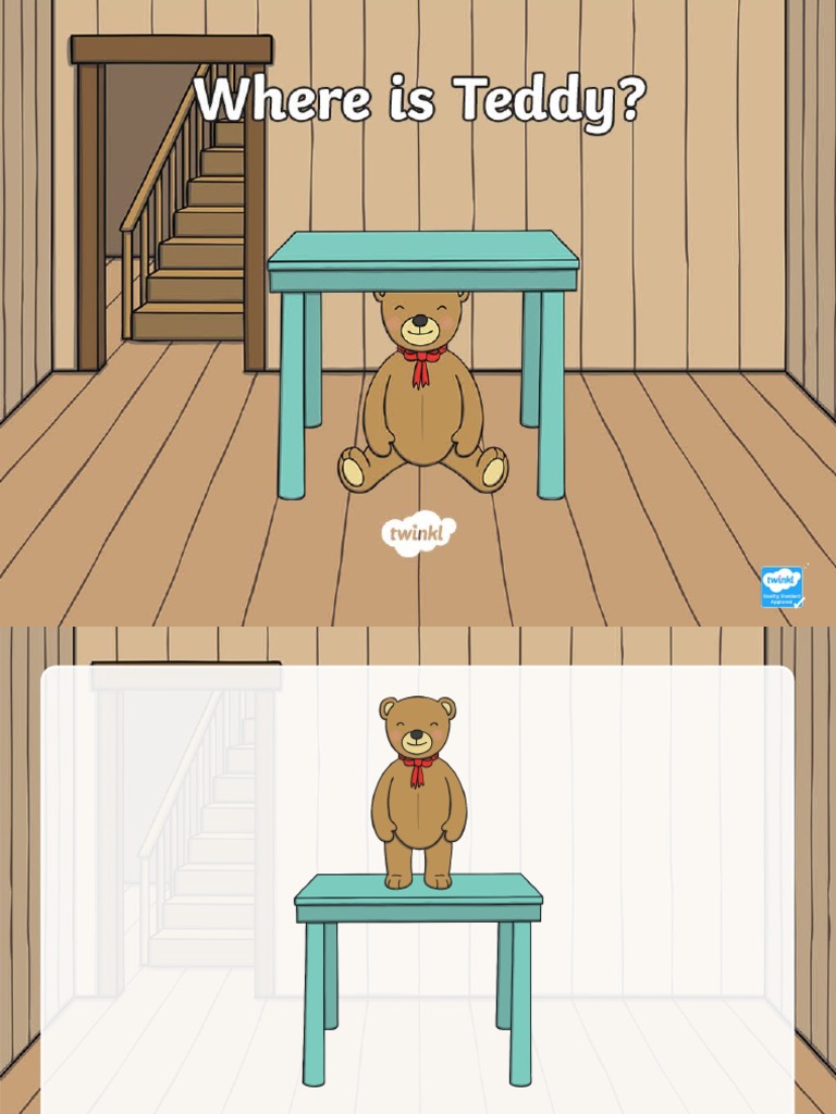 Teddy's Locations Around Table | PDF