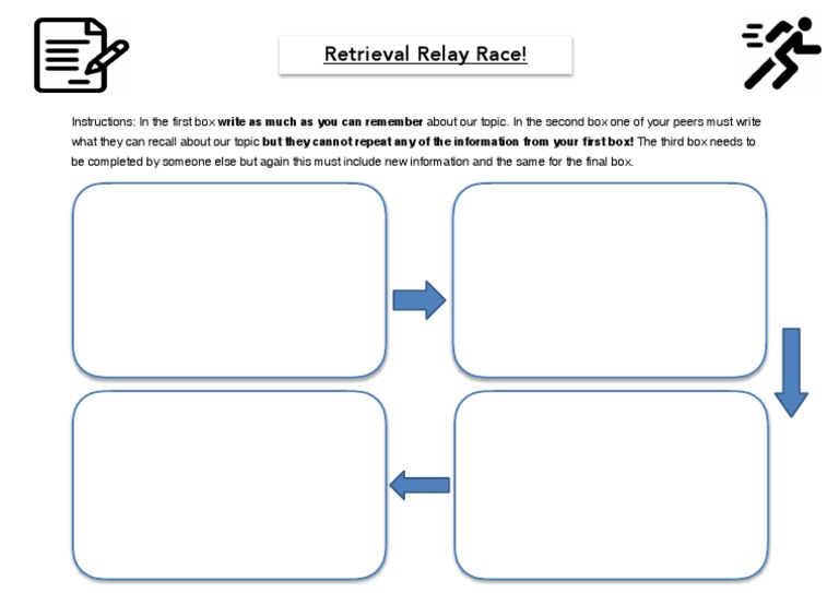 Retrieval Relay Race | PDF