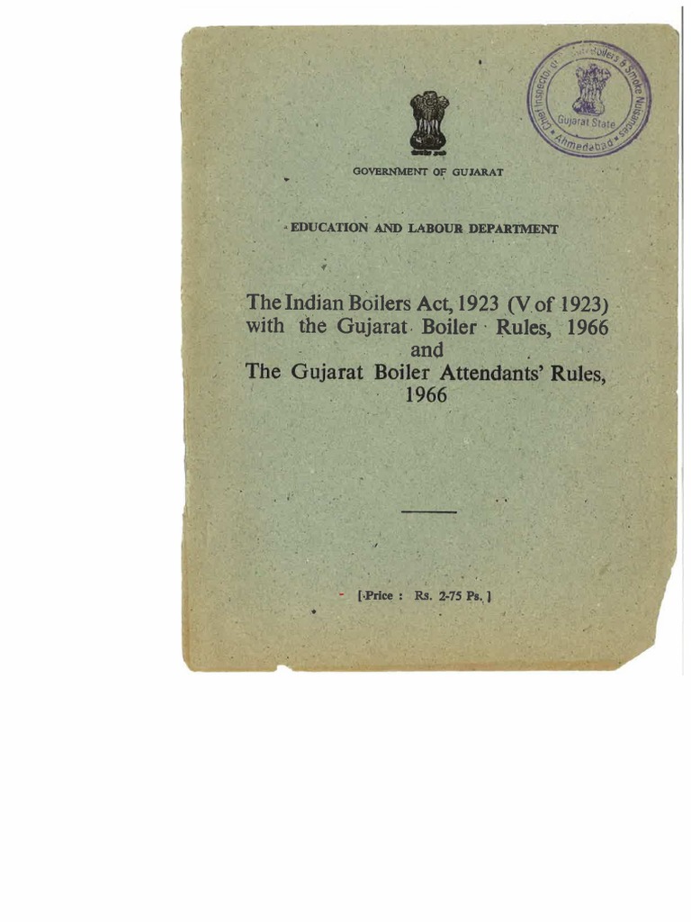 Guj Boiler Inspection | PDF