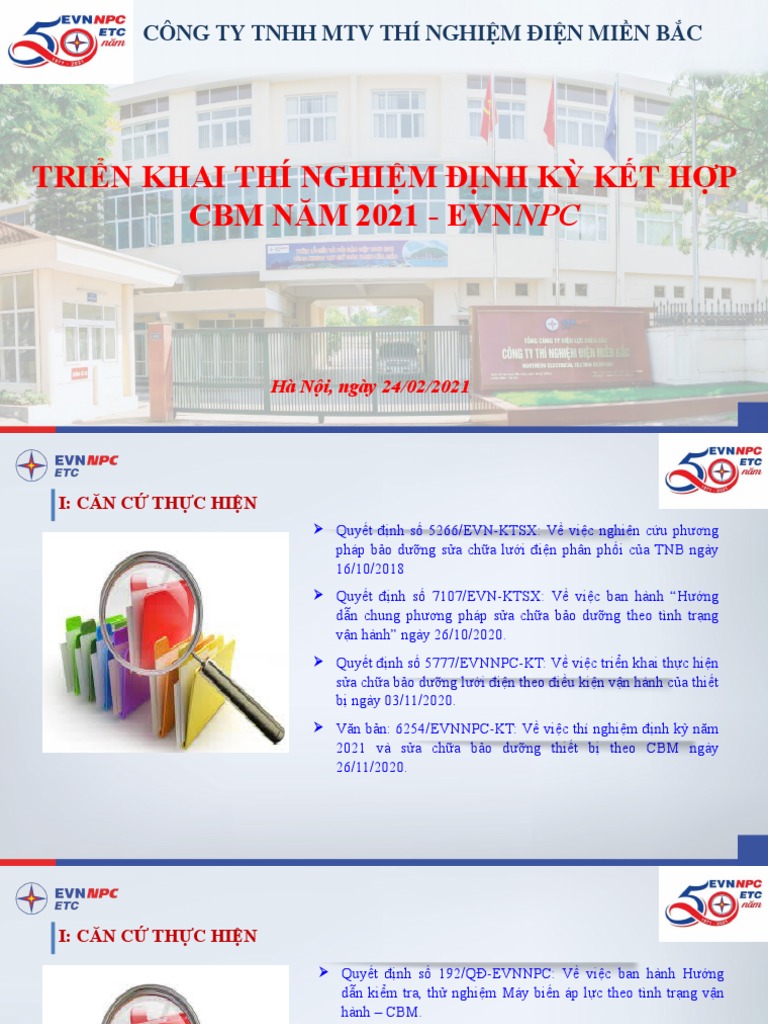 Slide họp với các PC về TNĐK và CBM năm 2021 | PDF