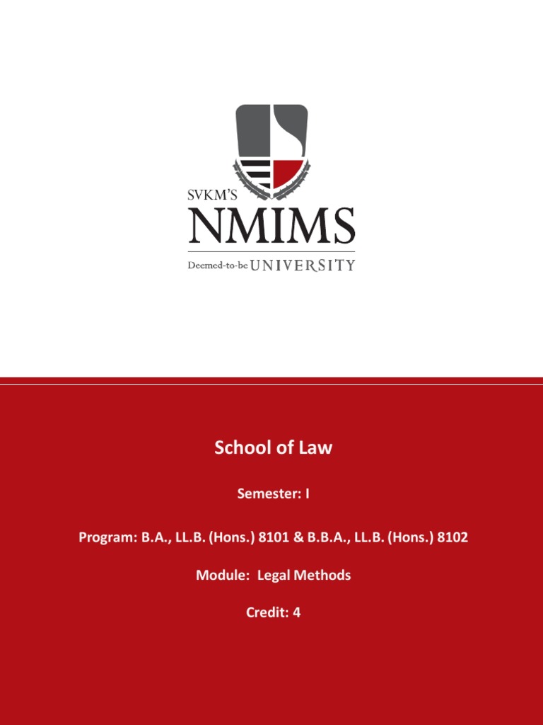 Unit 4 To 9 Legal Methods | PDF | Common Law | Precedent