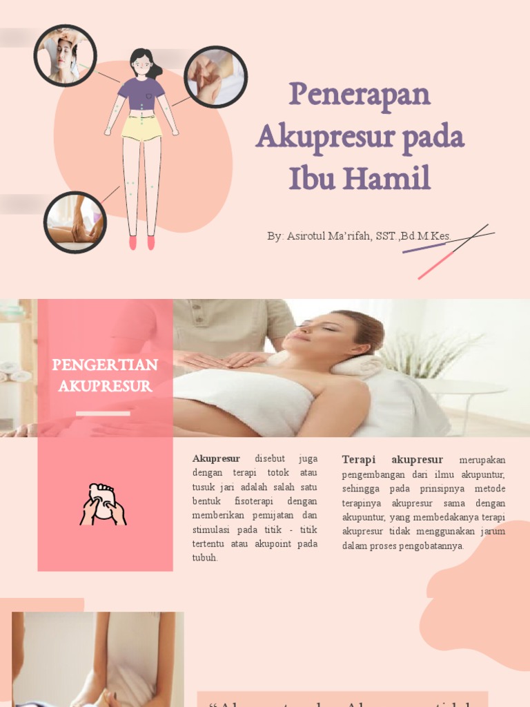 T10 - Penerapan Akupresur Pada Ibu Hamil - Yfah | PDF