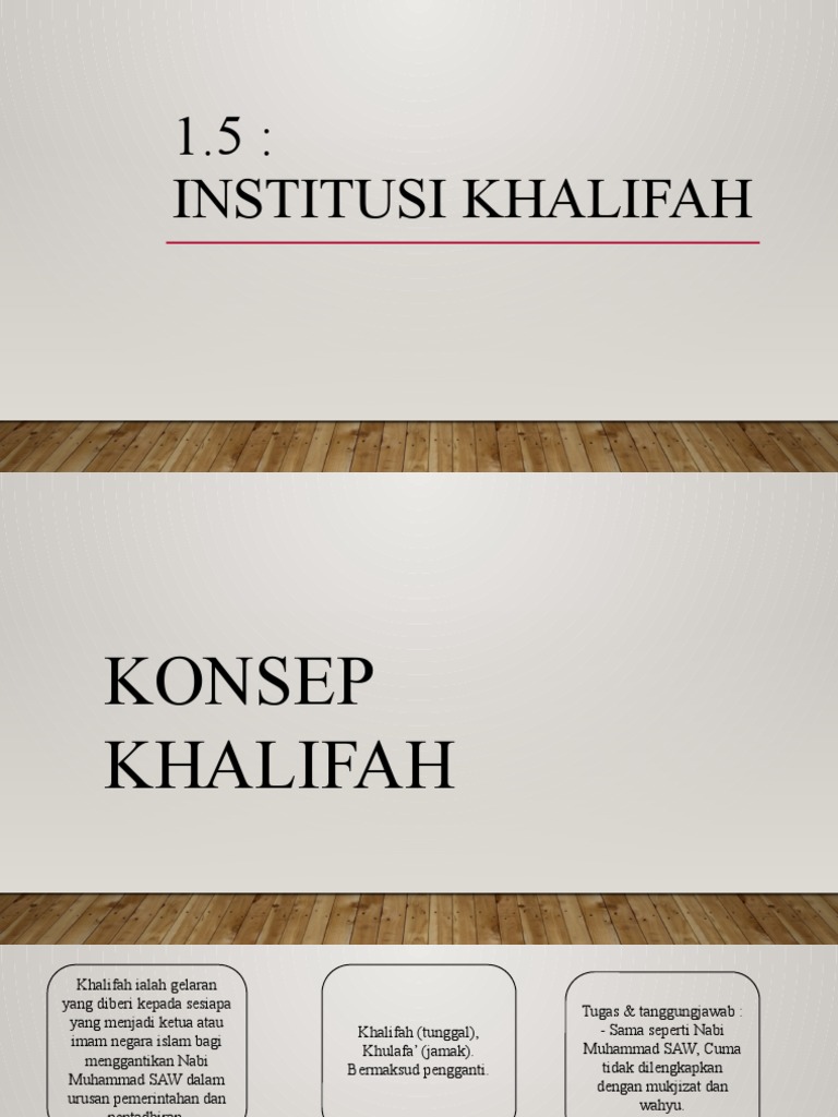 Sistem Khalifah Pdf