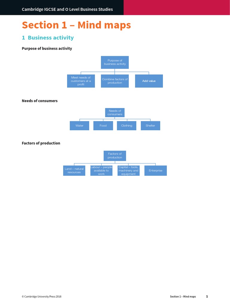 Section 1 - Mind Maps | PDF | Business | Social Enterprise Section 1 - Mind Maps | PDF | Business | Social Enterprise