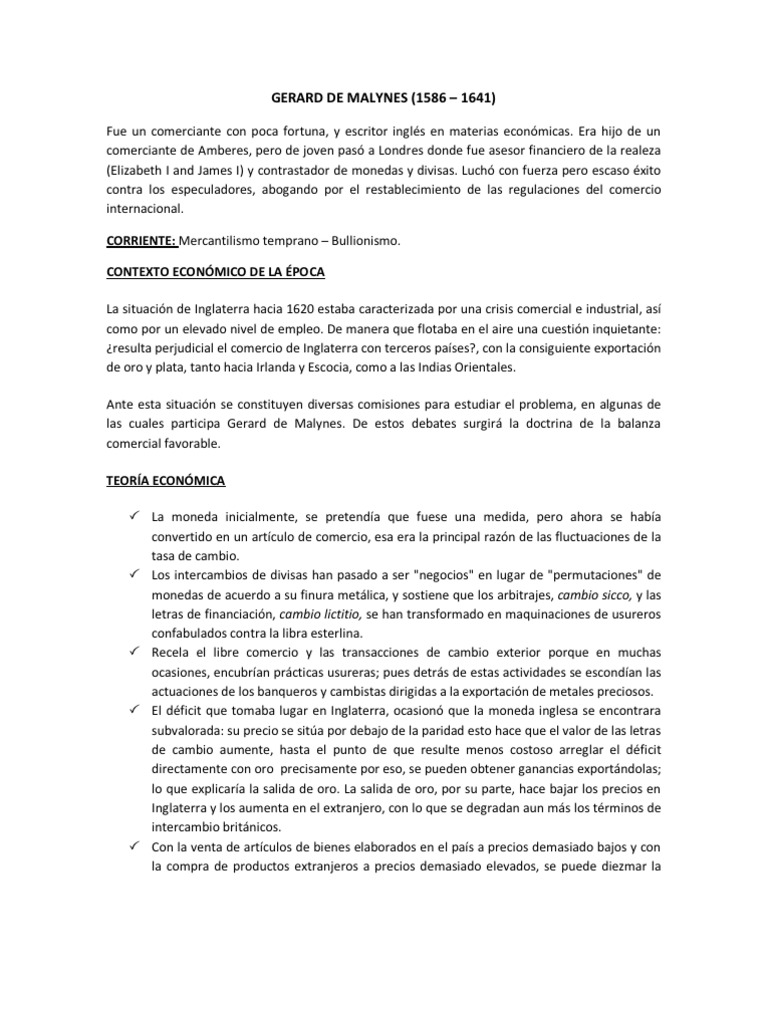 Gerard de Malynes | PDF | Viajes y turismo | Historia