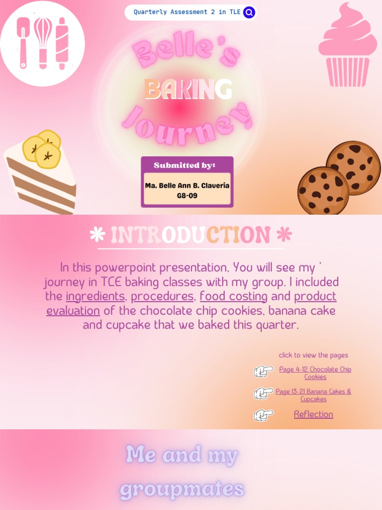 My Baking Journey Portfolio | PDF | Cupcake | Cakes