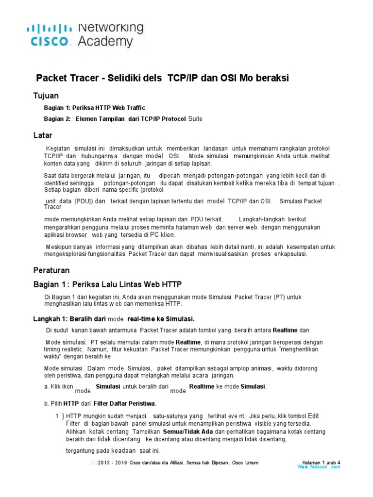 Packet Tracer | PDF