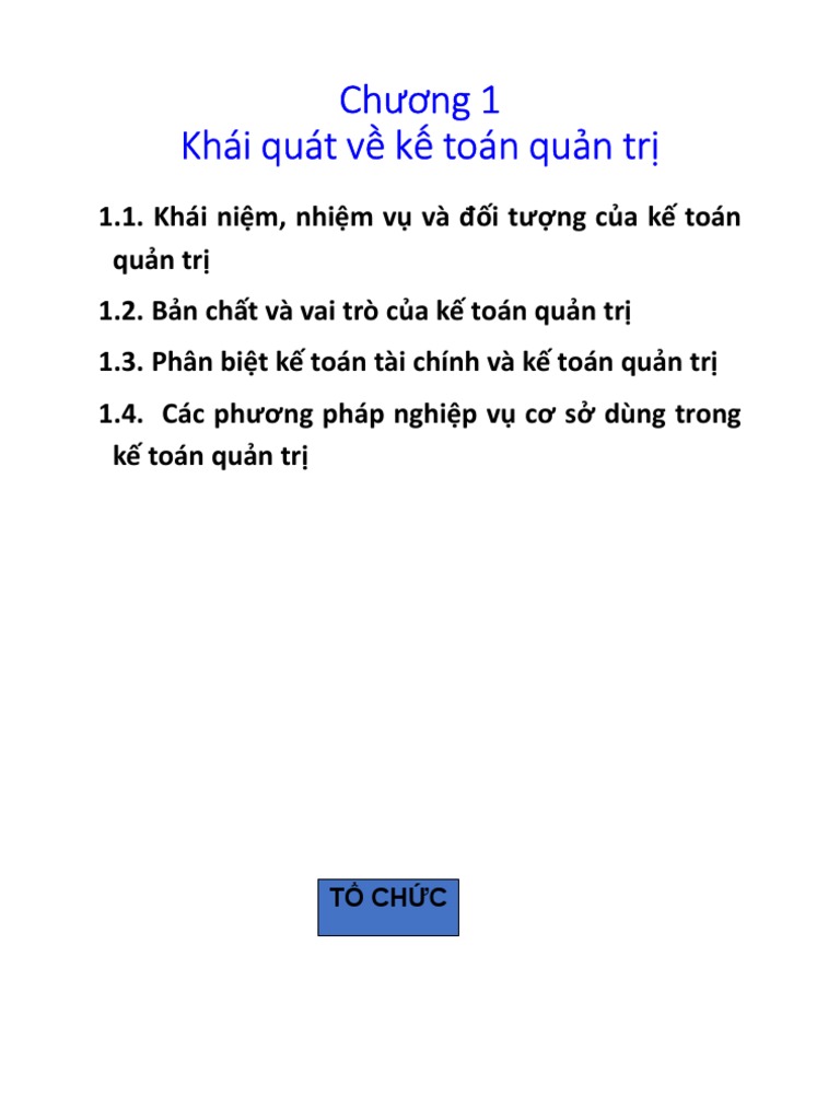 KTQT - Chuong 1 | PDF