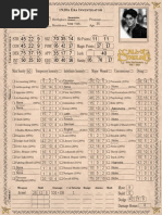 (Template) Cyberpunk RED Character Sheet | PDF