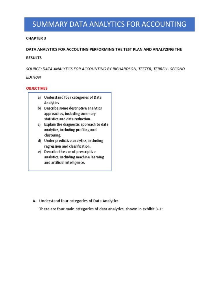 Data Analytics For Accounting - Chapter 3 - Data Analytics For ...