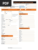 PSMFC Cash Loan Products Application Form | PDF | Credit | Finance ...