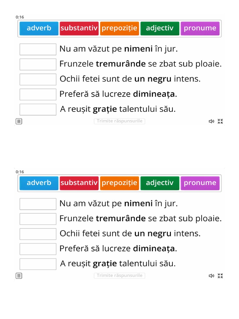 Valori morfologice - Wordwall | PDF