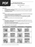 2019 20 Line Judge Signals | PDF | Volleyball | Hand