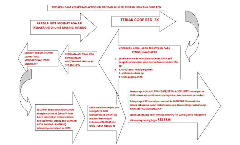 Alur Di Rumah Sakit Mengenai Code Red | PDF