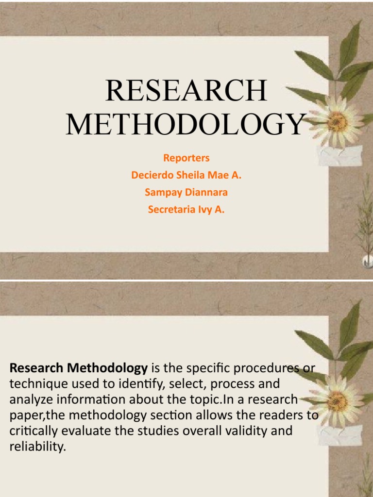 Research Method | PDF