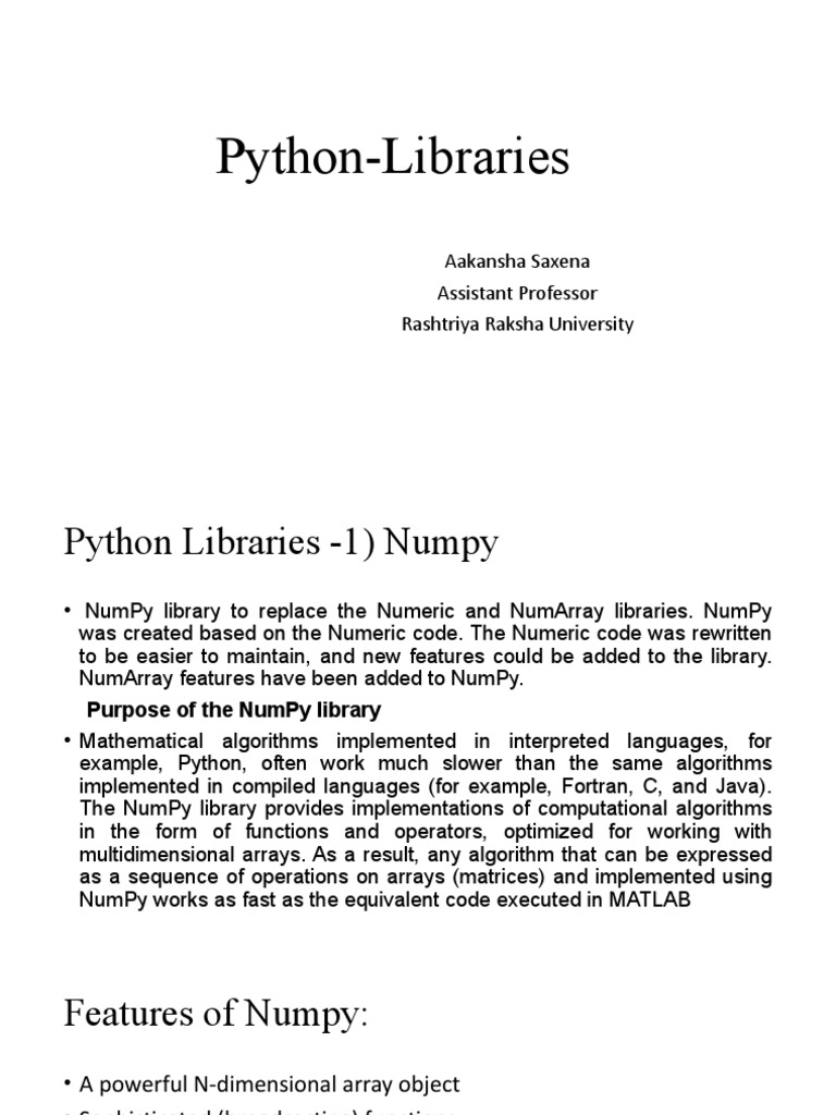 Python Library | PDF | Software Engineering | Computer Engineering