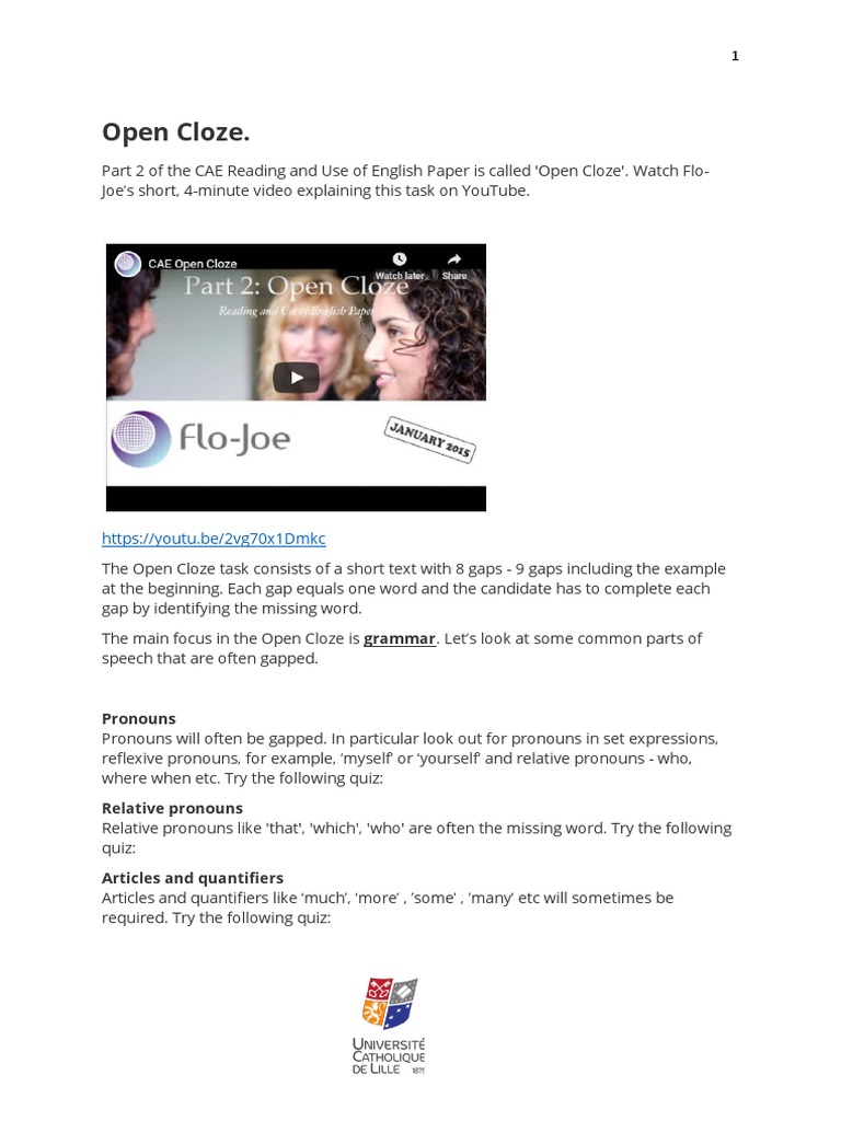 CAE Exercices | PDF | Pronoun | Verb