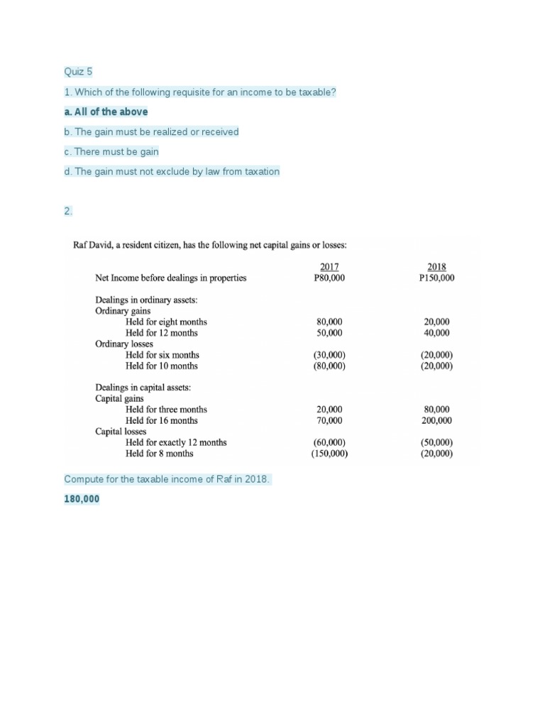 Deptals - Docx 1 PDF | Download Free PDF | Tax Deduction | Taxes