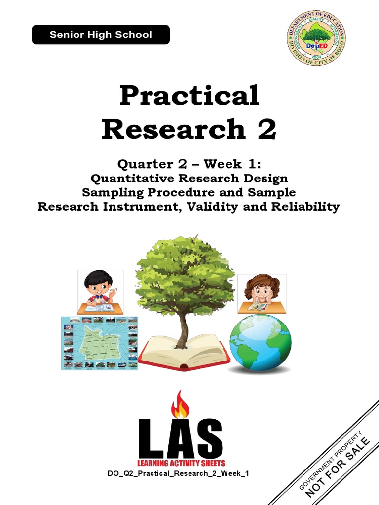 SHS Practical Research 2 Q2 WK1 Quantitative Research Design..... pdf-1 ...