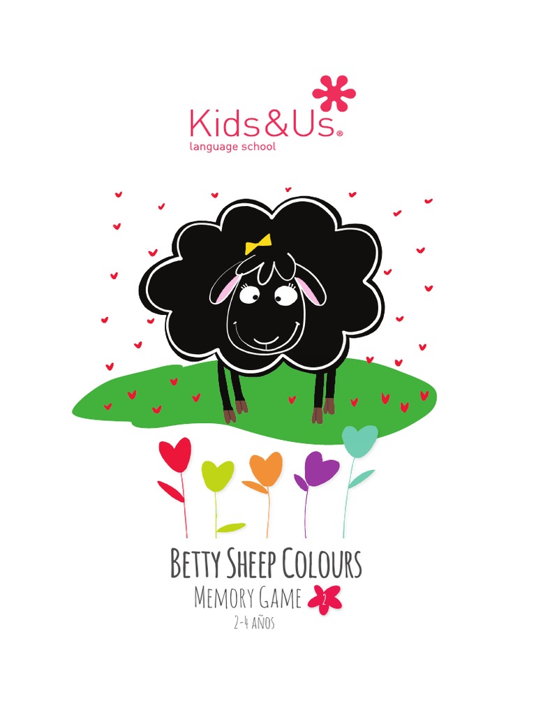 Betty Sheep Memory Game Colours | PDF