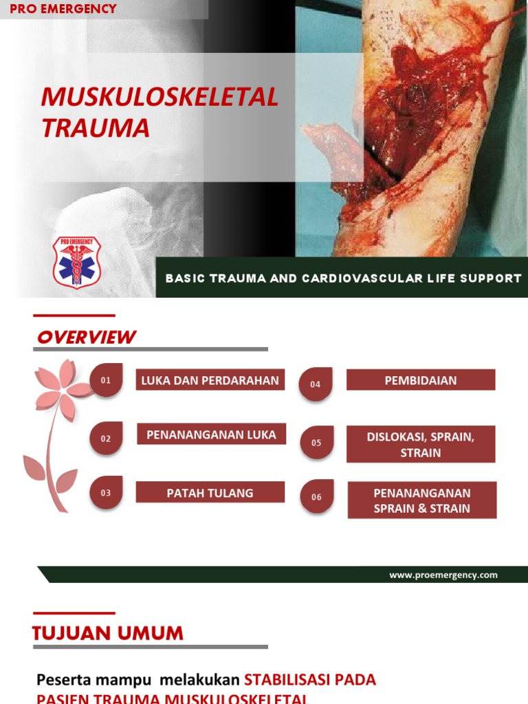 Musculoskeletal Trauma | PDF