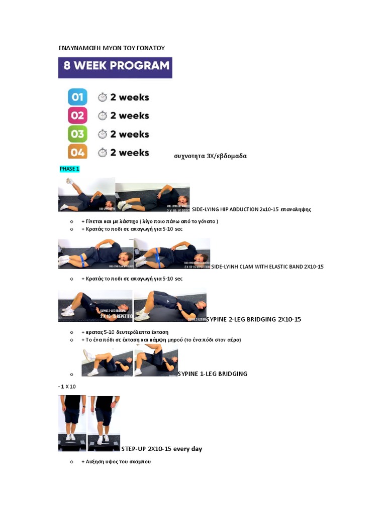 ΕΝΔΥΝΑΜΩΣΗ ΜΥΩΝ ΤΟΥ ΓΟΝΑΤΟΥ | PDF